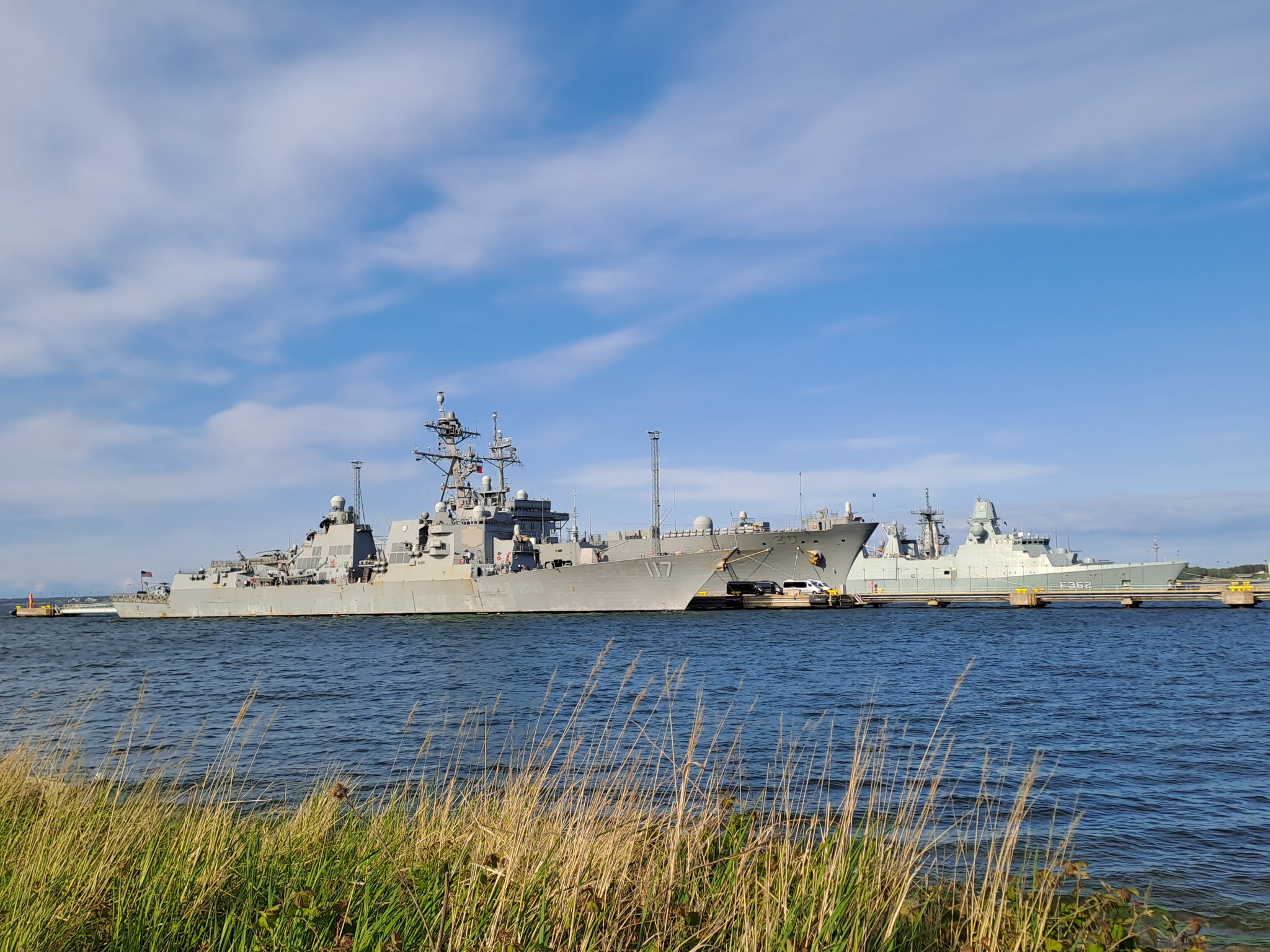 Ilja Andrejev on Twitter: "Our NATO Sea is secured)))) Welcome dear guests! #NATO #NAFO #Estonia ...