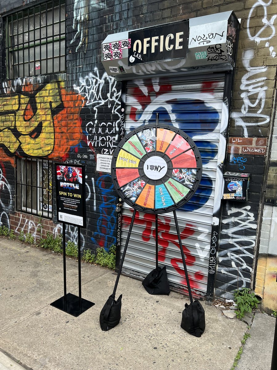 Transformers Wiki on Twitter: "RT @BWTF_Ben: Spin the wheel at the #TFBattleinBrooklyn to win ...