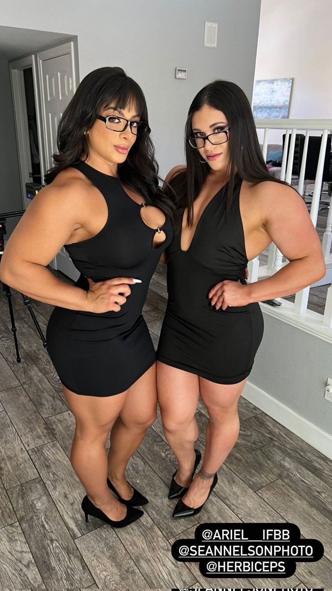 Female Muscle Fan on Twitter: "Ranya Dally and Ariel Rose"