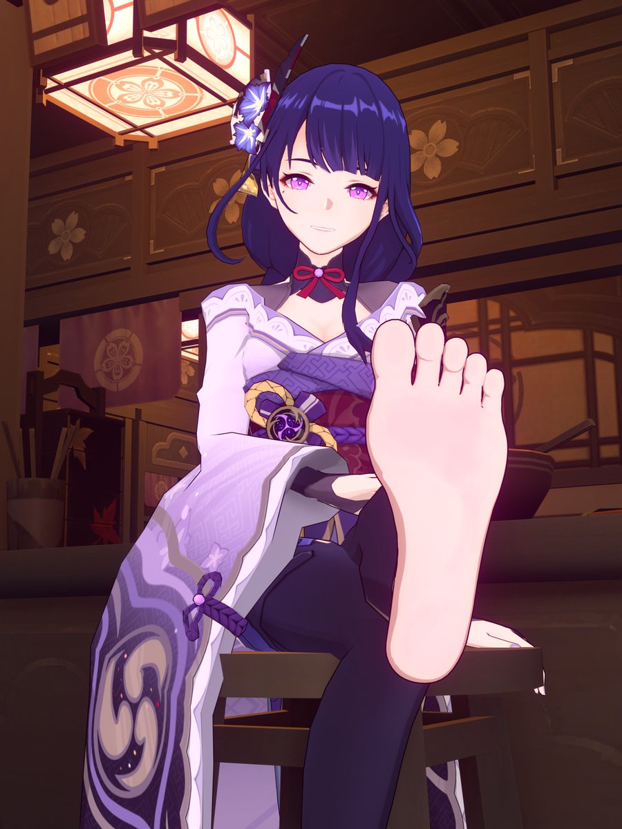 The Feet Gourmand 👌 on Twitter: "RT @_AUXP_: Raiden Shogun:)"