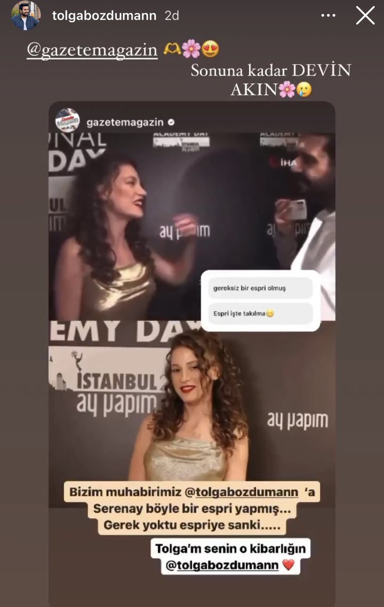 N. on Twitter: "Bi de bayıl istersen eylem ipek😏 Muhabir espiri takmamış sana ne oluyor acaba ...