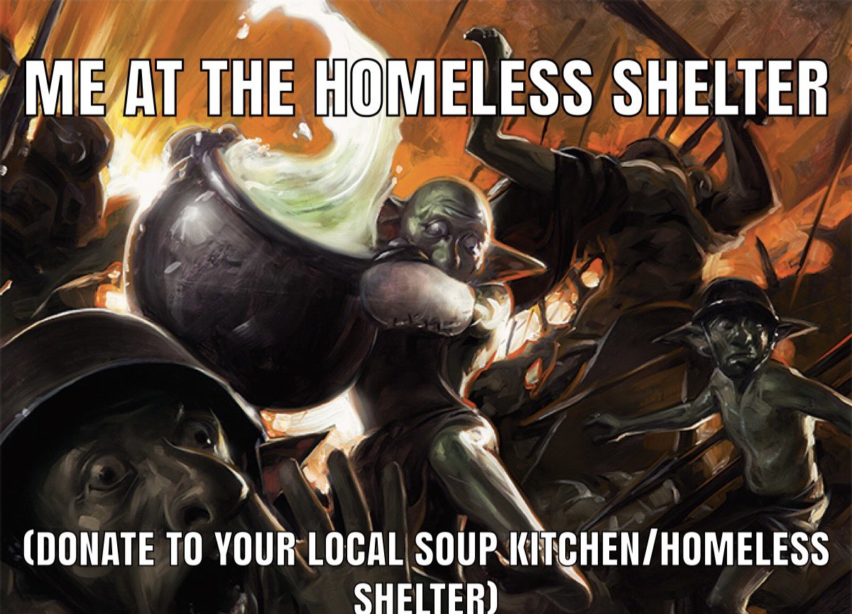 goblin posting on Twitter: