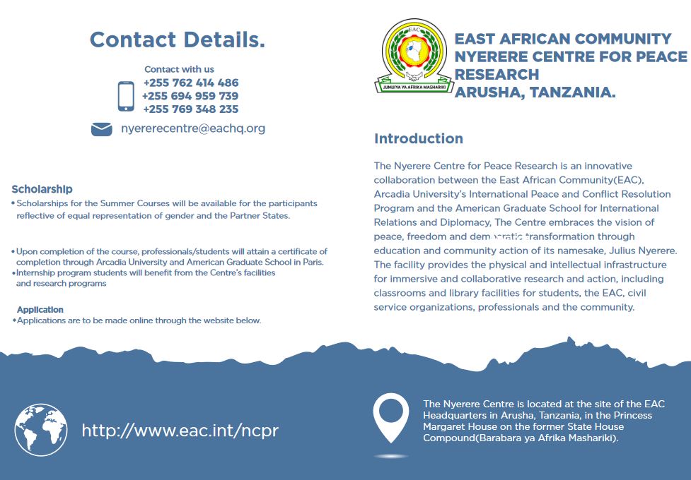 Lawyeringforafrica On Twitter Call For Applications For Summer