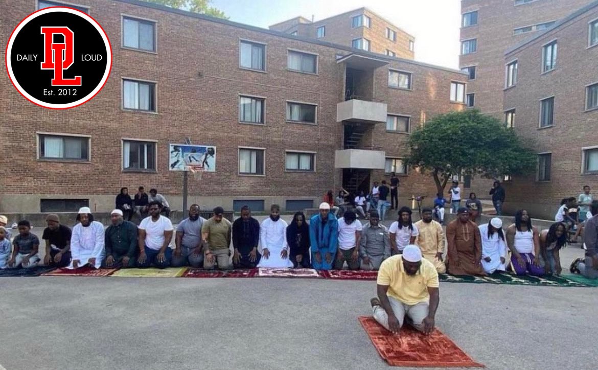 Daily Loud on Twitter: "O’Block members seen gathered together in prayer outside 🙏"
