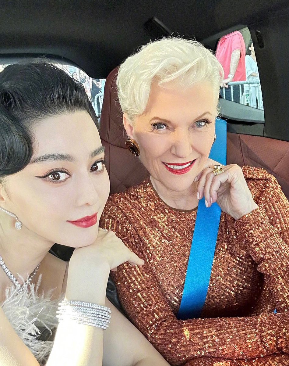 Oda Nobunaga 織田信長ではない On Twitter Elons Mom And Wang Qishans Former Mistress Fan Bingbing