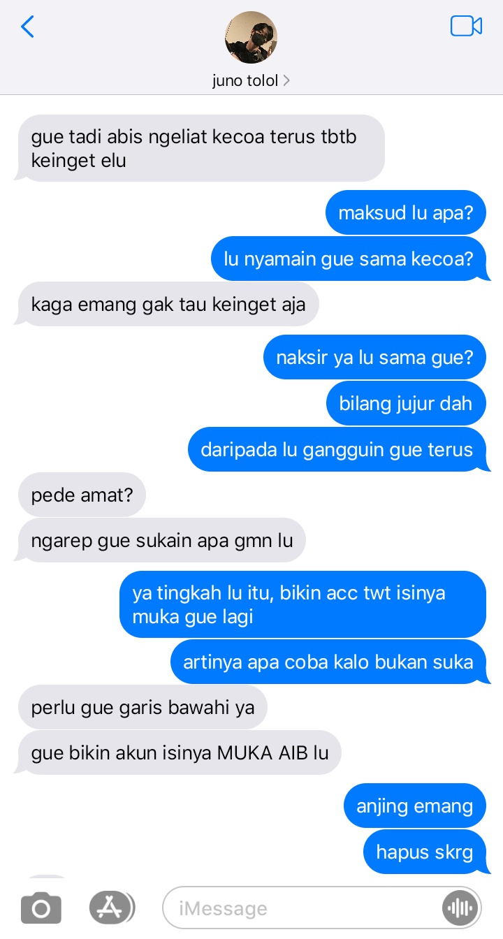 G. on Twitter: "jikyu two tweets au. masih dengan daily conversation juno-juna yang berantem ...