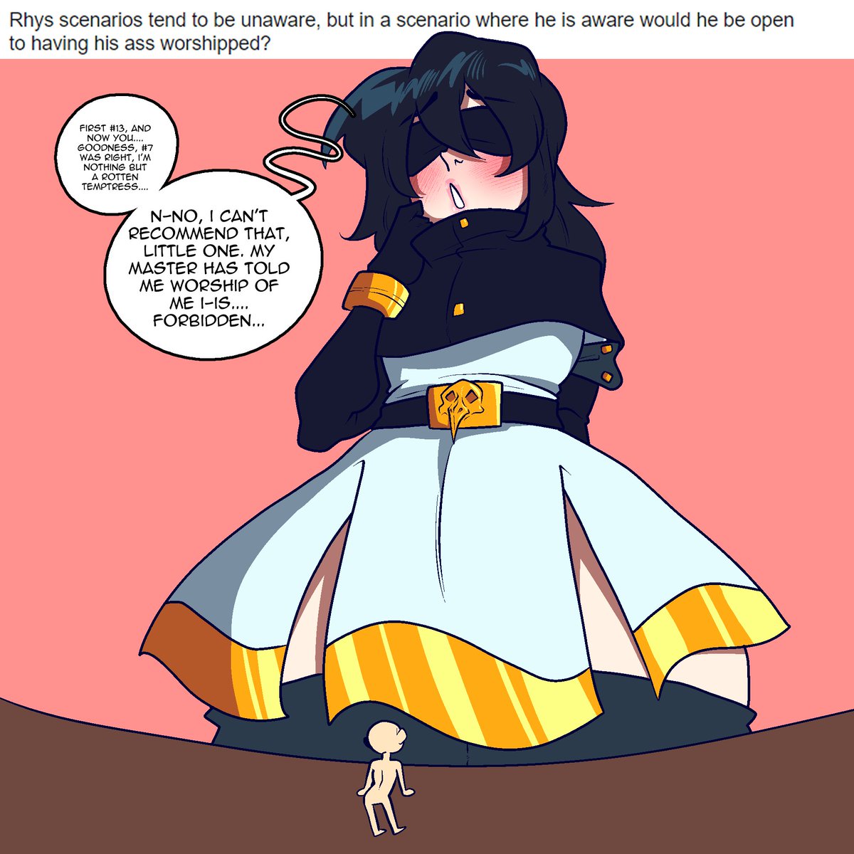 🔞Moth Maid🔞 on Twitter: ""Rhys scenarios tend to be unaware, but in a scenario where he is aware ...