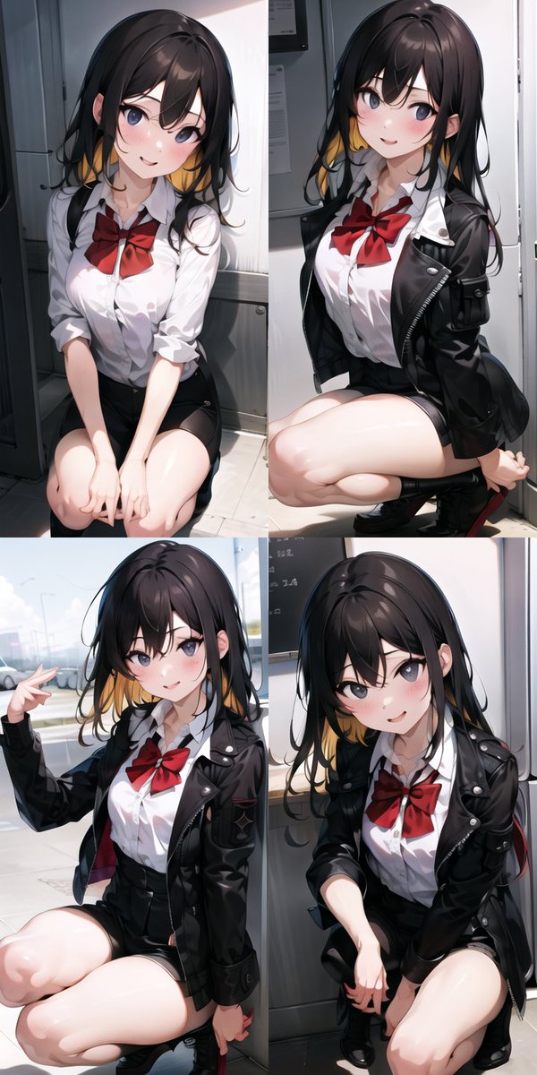 KENZENな天狼【しずく裁判 無期懲役】 on Twitter: "りこちゃんLoRA、Riko_β 生成完了。 少ないプロンプト数で結構いい感じに出来た。 無作為抽出無修正4枚セット×4 ...