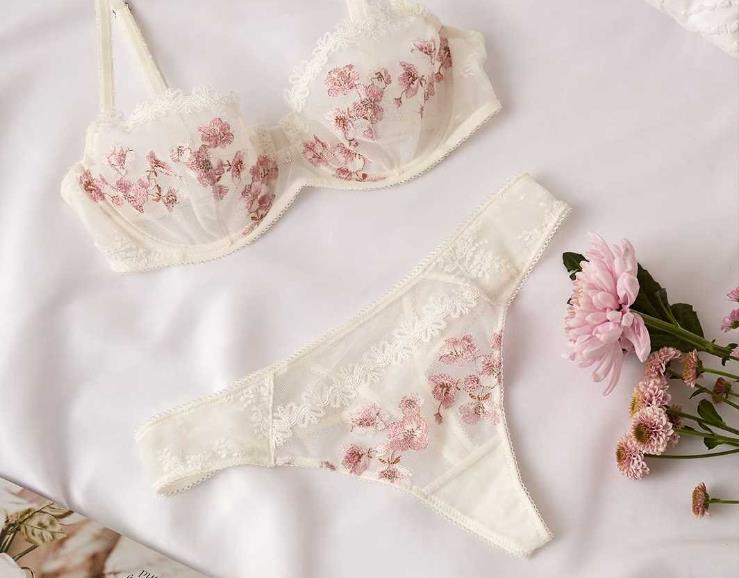 Leisdesign on Twitter: "floral embroidered lace bra set women underwear sets sexy https://etsy ...