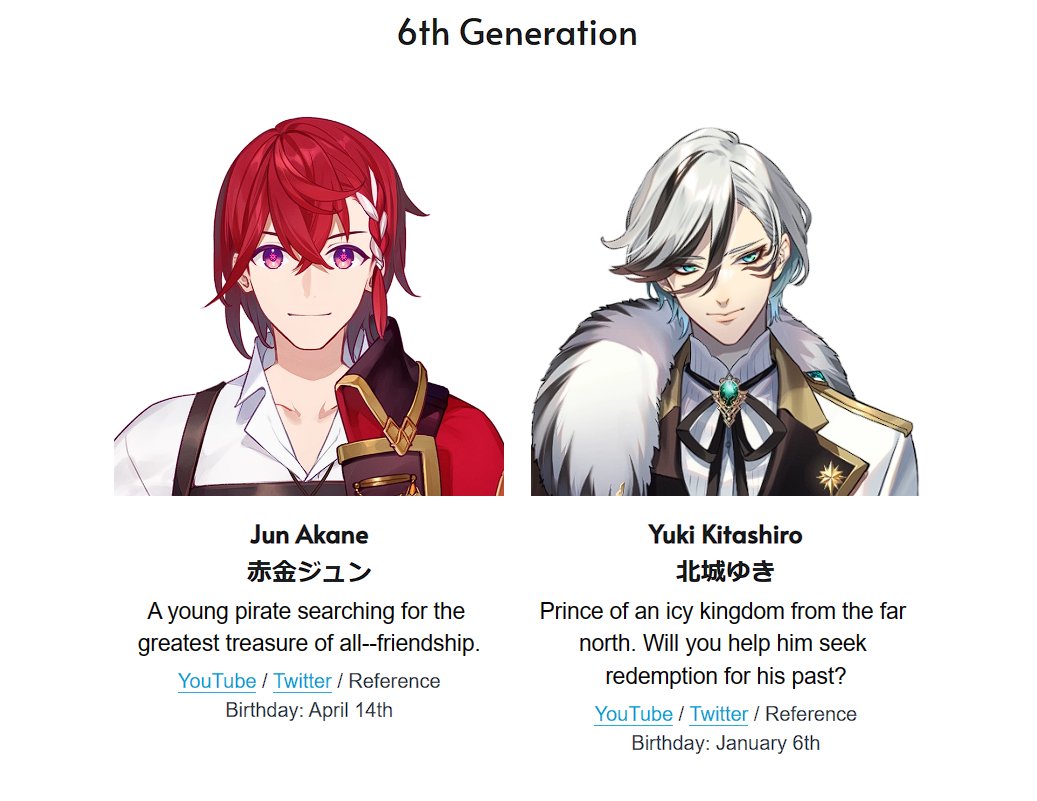 VTuber NewsDrop 💧 《VTuber News Website》 on Twitter: "JUST IN: @PRISMproj has released its 6th ...