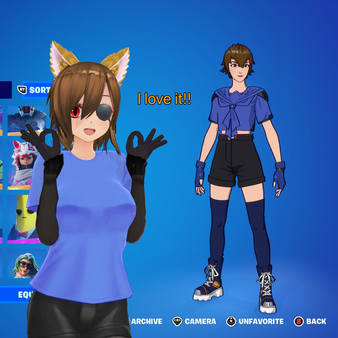 The Fact Giver ඞ On Twitter Rt Yukiyuno6728 Myka In Fortnite Myka