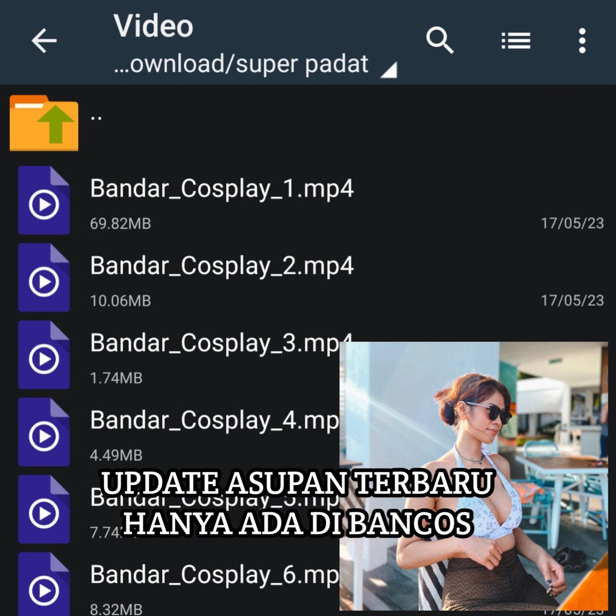 Bandar_Cosplay on Twitter: "RT @quienmanja69: Putri TT bulat padat Link download: https://go ...