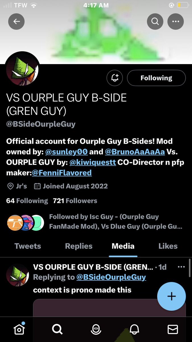 zlue guy B sides ourple guy on Twitter: "Triple trouble"