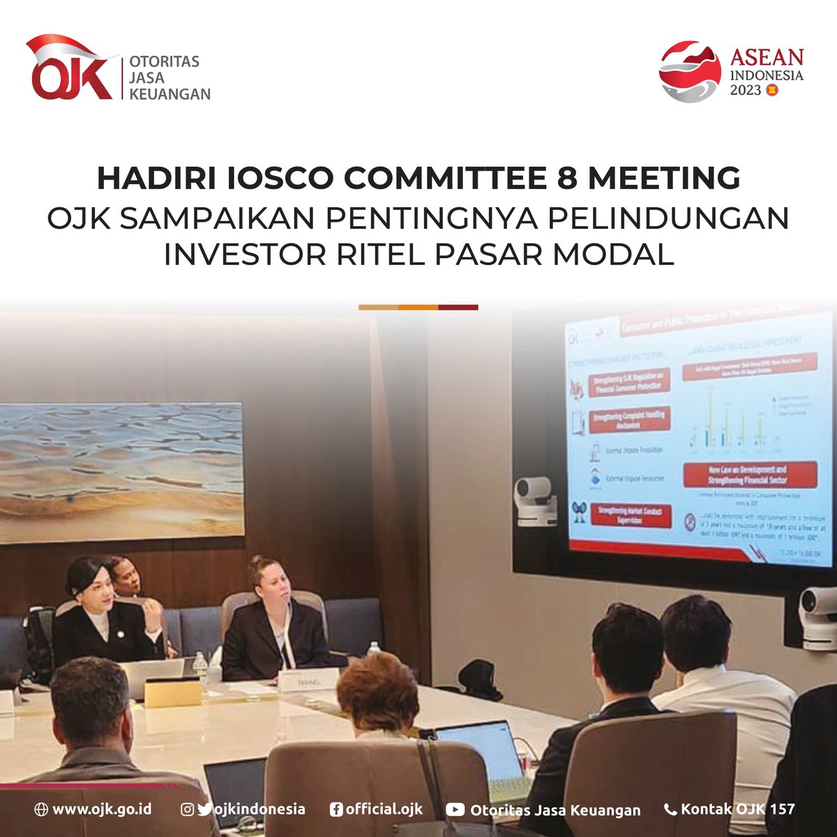 OJK Indonesia on Twitter: "Hadiri IOSCO Committee 8 Meeting, OJK Sampaikan Pentingnya ...