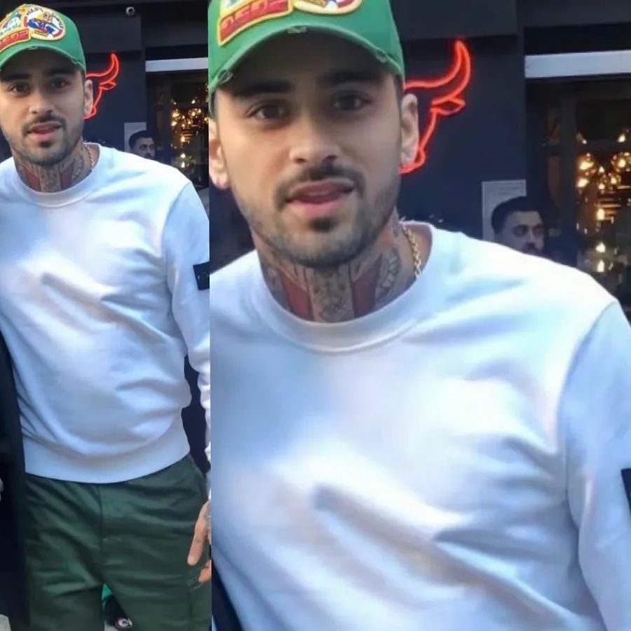 Zayn Malik Wearing A Hat One Direction Zayn Malik Editorial Stock