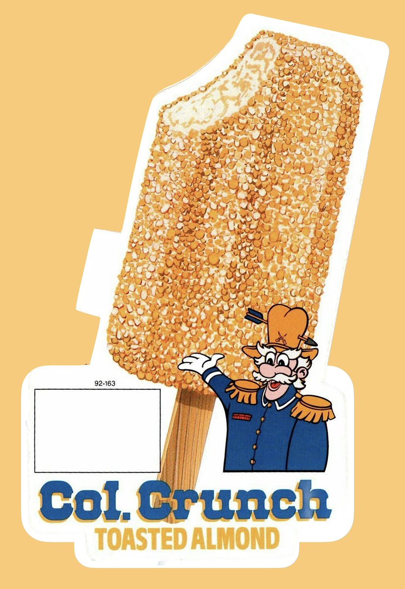 Retronewsnow On Twitter Good Humor Toasted Almond Ice Cream Bar 1989