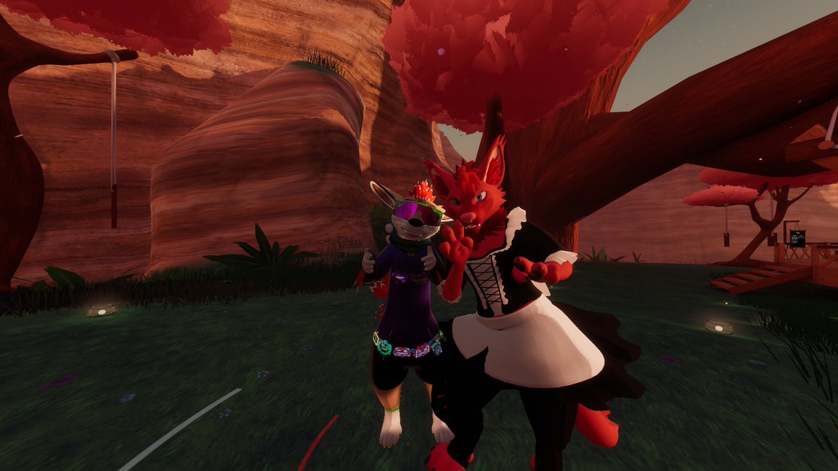 InfurnopawzVR🏳️‍⚧️🔜Furality Sylva 🔜Denfur2023 on Twitter: "as i wrapped up i also met the ...