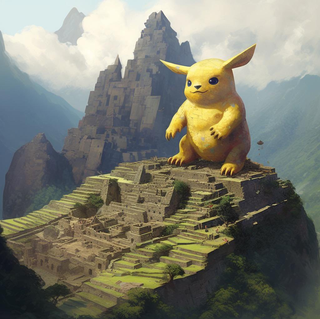 世界奇观， ...但被 AI 拼错了。 1.马丘比卡丘 Machu Pikachu - Thread from Will @FinanceYF5 - Rattibha