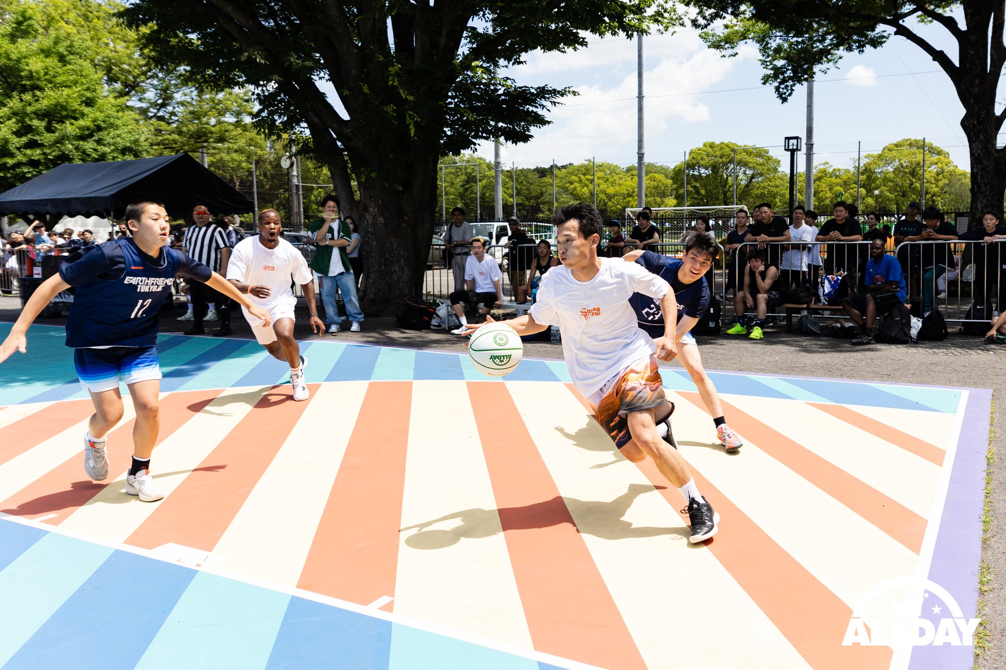 FLY Magazine on Twitter: "ALLDAY 2023 SPRING CourtB Game5 東京Z U18 17🆚29 SwagCrew # ...