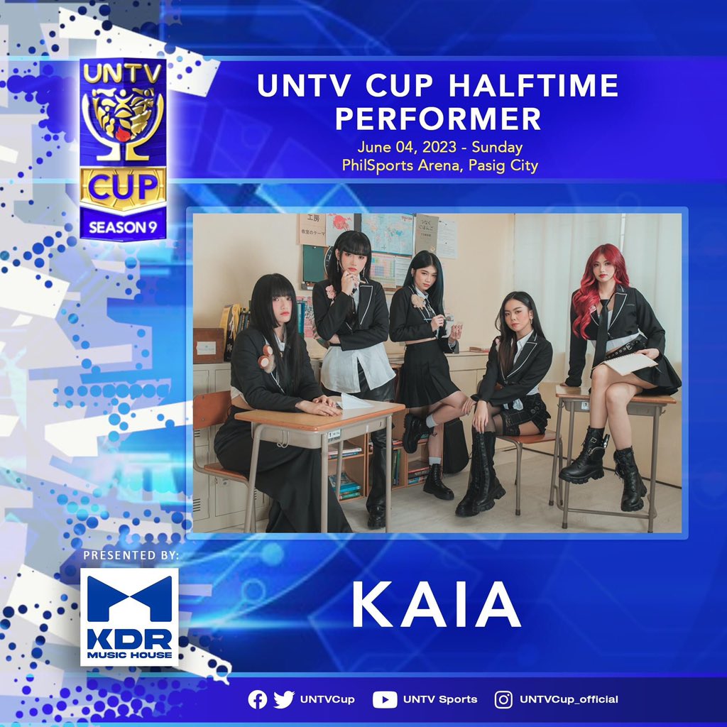 KAIA Official on Twitter: "[KAIA Guesting] Catch KAIA's half time performance at the @UNTVCup ...