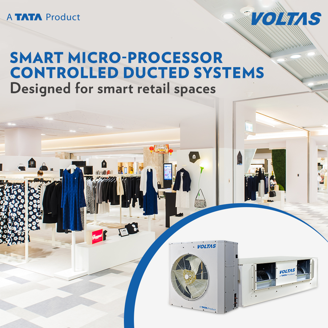 My Voltas on Twitter: "Enhance your customers' in-store experience with the cooling powered by ...