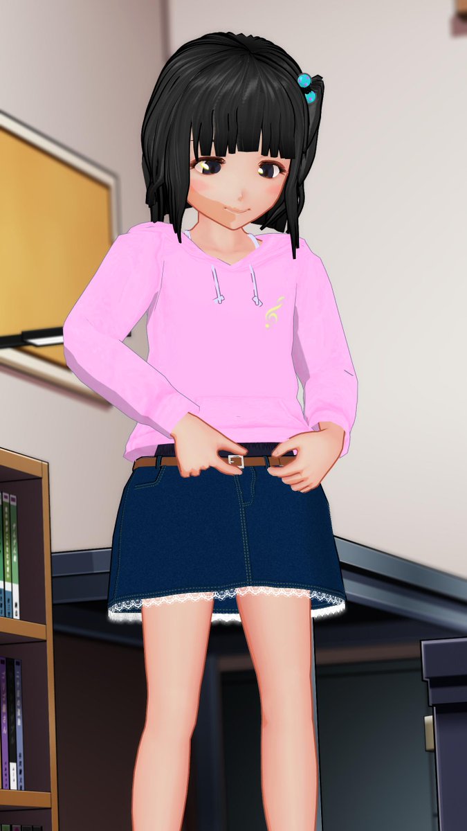 ぶっきぃ on Twitter: "「ちょっと大人になった気分。」 ・みぅちゃん Tu様 @taro_ukiuki ・部屋 ムムム様 ・o_SelfOverlay_v0_6 おたもん様 ...