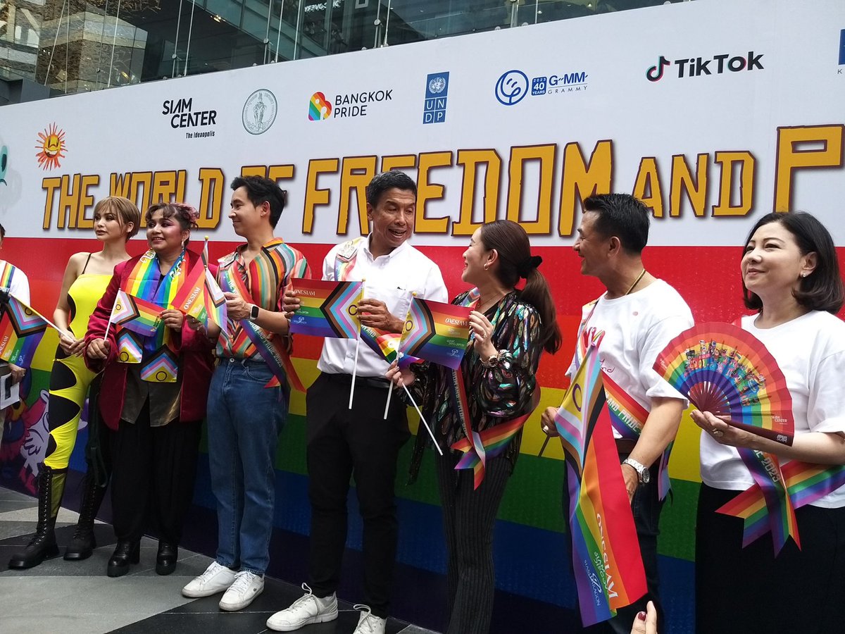 Pheuthai info on Twitter: "Road to Bangkok World Pride 2028🎉🎉"
