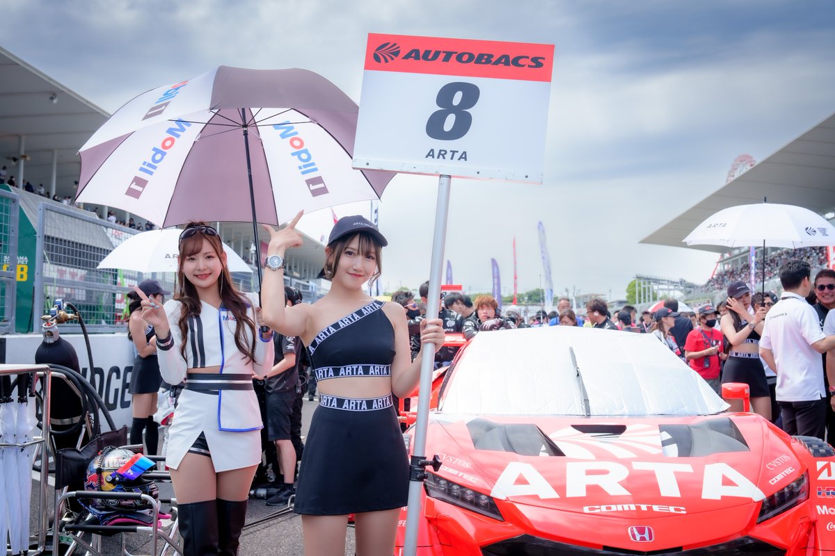 だ やまこうんた on Twitter: "2023.6.4 #SuperGT Rd.3 Suzuka ARTA ARTA GALS #今井みどり さん@mitan0607 Mobil1 ...