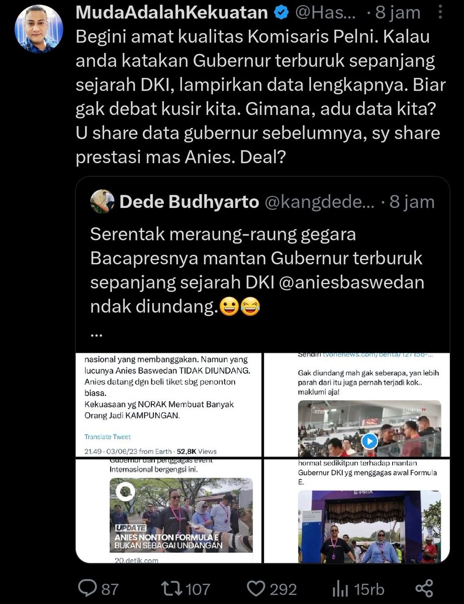 MudaAdalahKekuatan on Twitter: MudaAdalahKekuatan on Twitter: