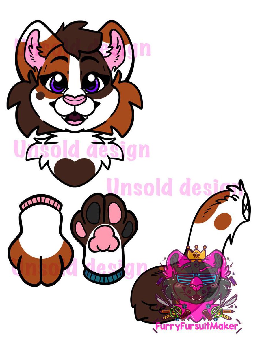 🐾 👑FurryFursuitMaker 👑🐾 on Twitter: "I’m itching to make a calico kitty! Anyone wants to join ...