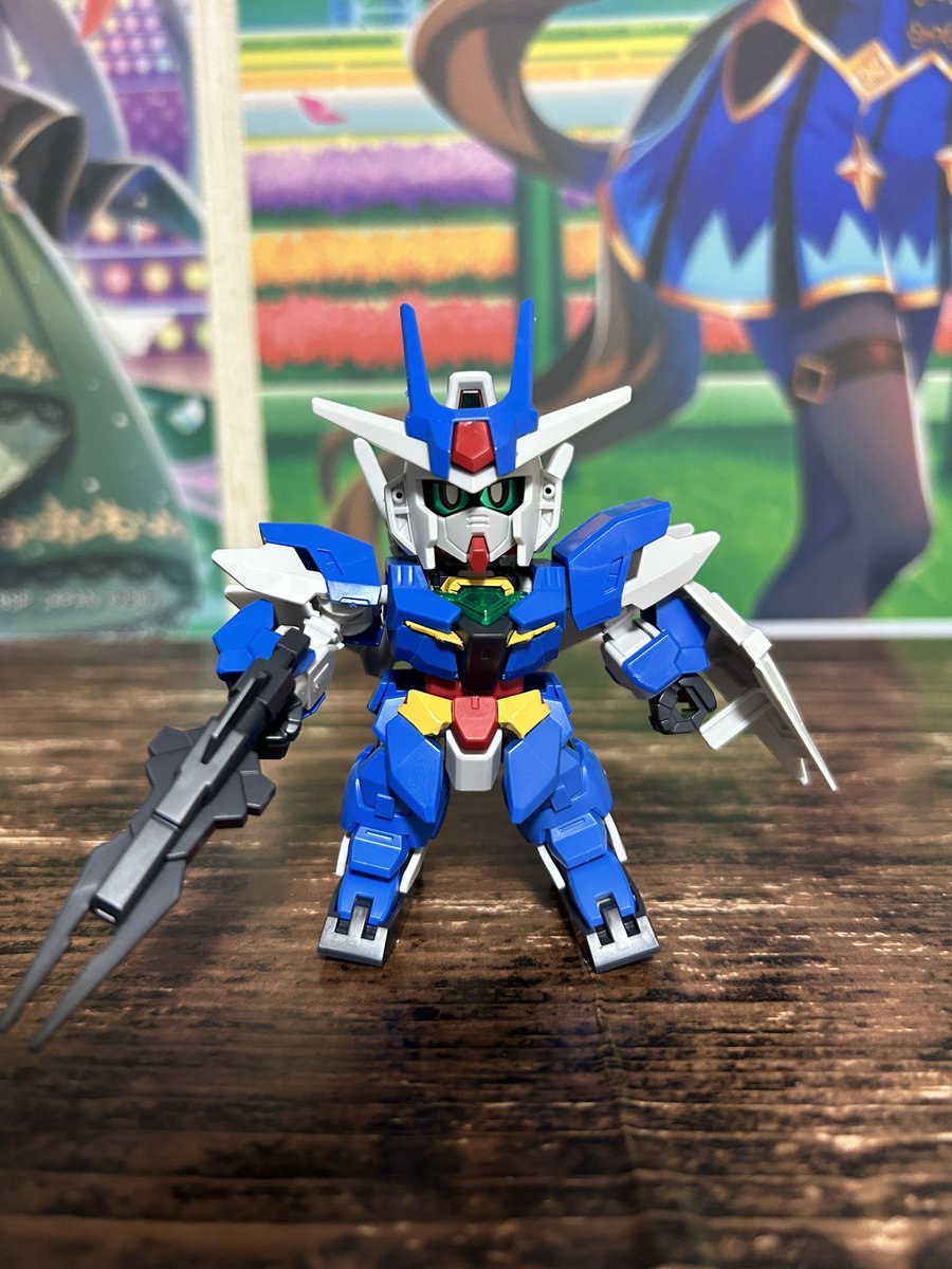 ぽこにゃんMk-Ⅱ on Twitter: "前に組み立てましたSDCSアースリィガンダムを塗装してみました♪ 細かい部位の失敗がありましたが頑張りました！ シンプルな武装とフォルムがアース ...