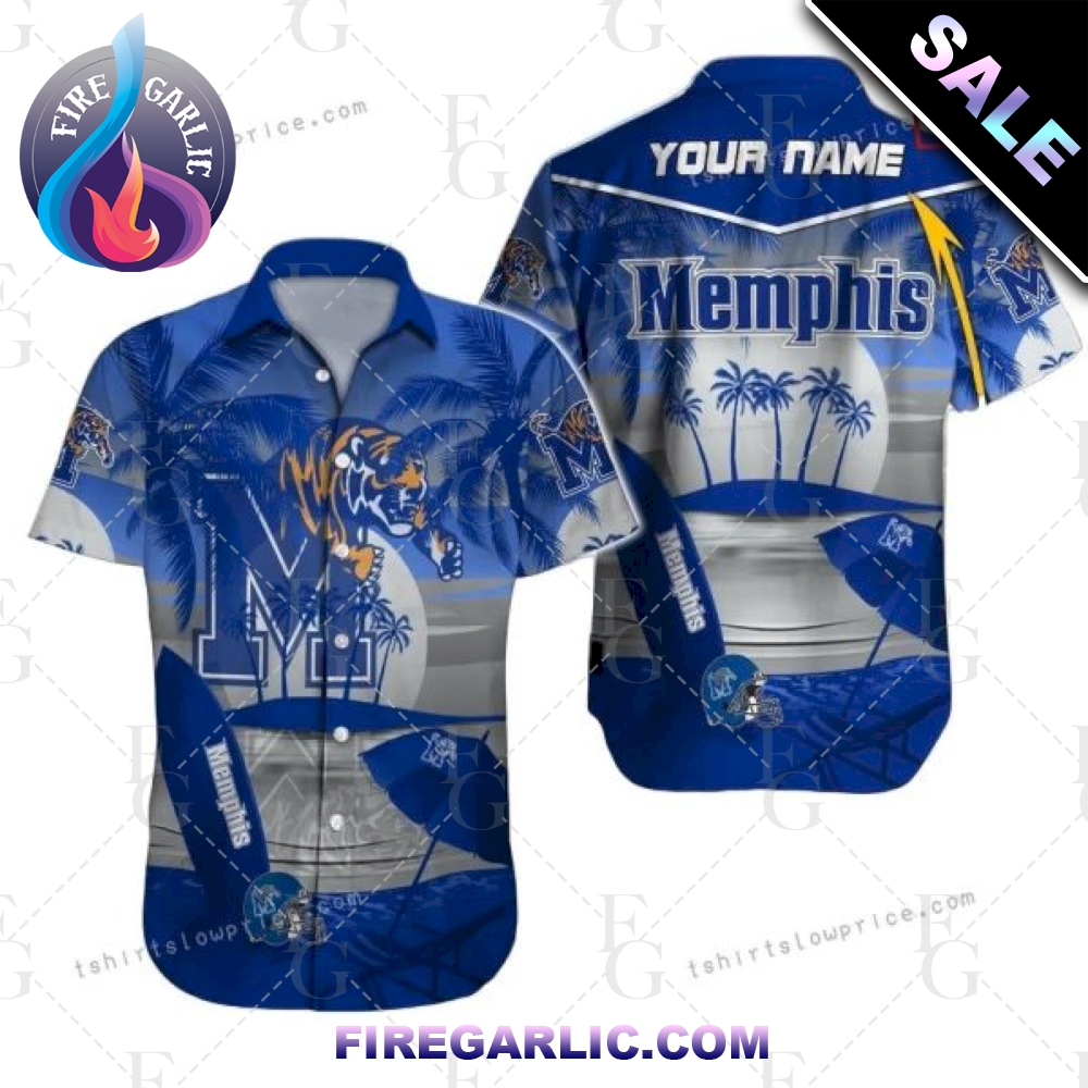 Fire Garlic On Twitter Personalized Ncaa Memphis Tigers Hawaiian