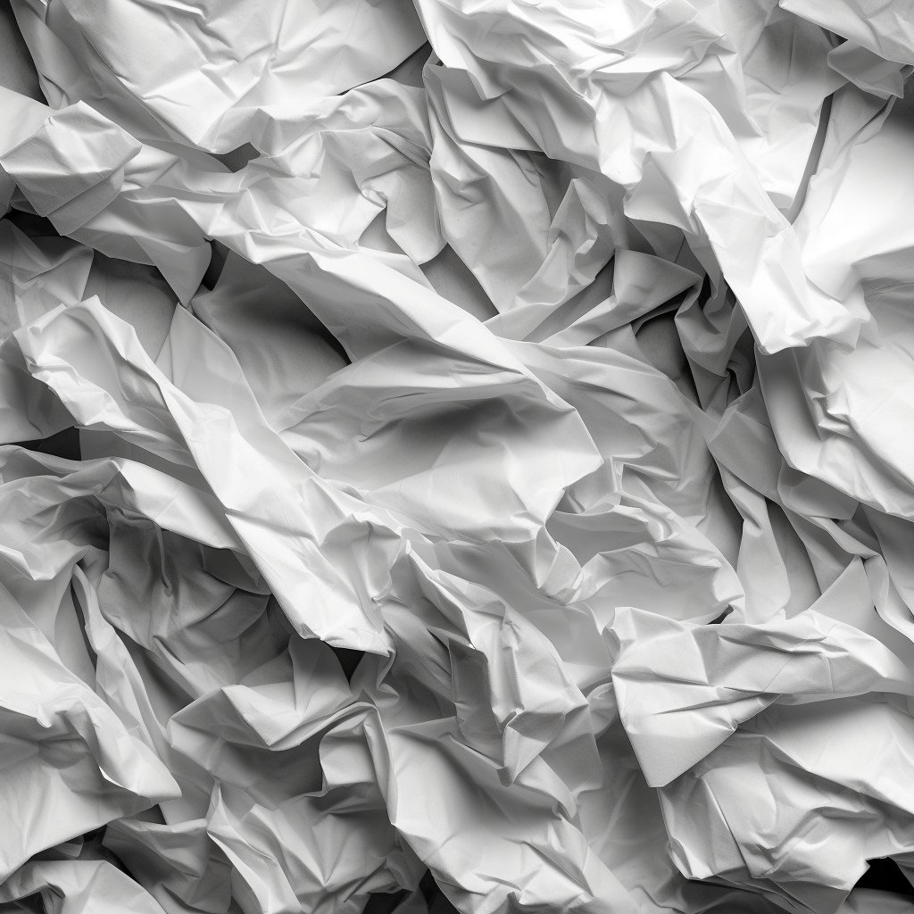 Kris Kashtanova on Twitter: "prompt by @umesh_ai : Crumpled white paper texture ISO 200, clean ...