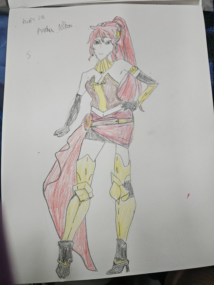 Brandon Wheeler On Twitter Pyrrha Nikos Design From Ice Queendom I Used An Image For