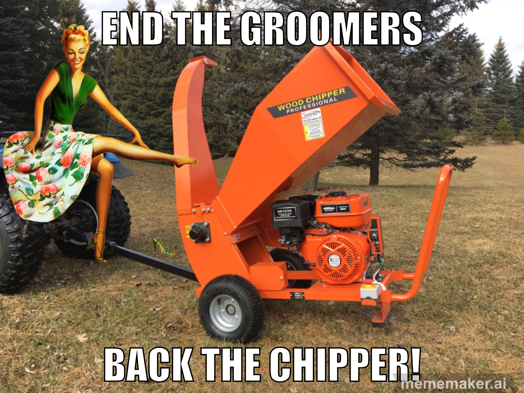 Wood Chipper Memes Woodchipper Memes And Images Imgur