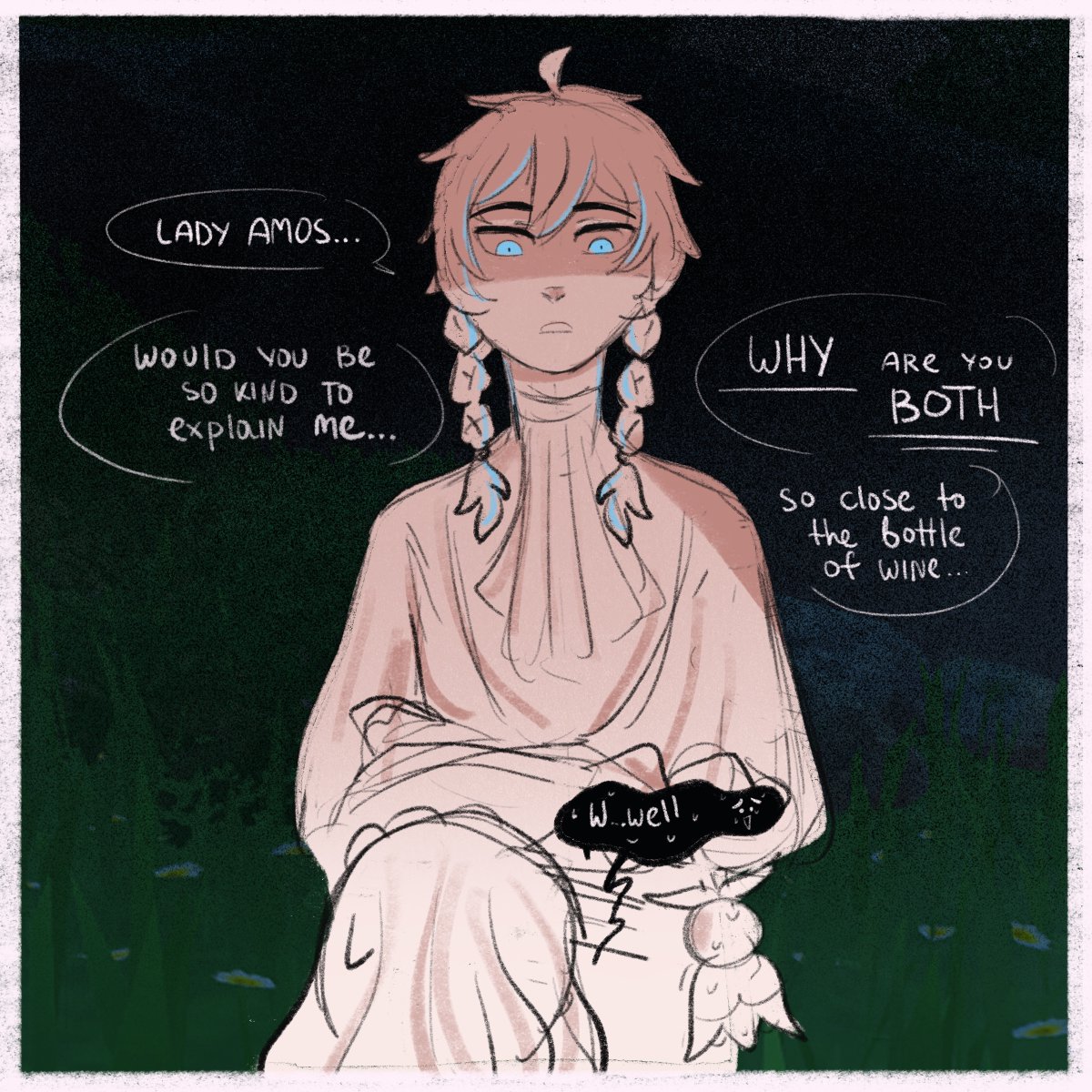 🍎 Little wind wisp 🍎 on Twitter: "“tsk-tsk, Lady Amos, tsk-tsk-tsk” HC, that Amos and Nameless ...