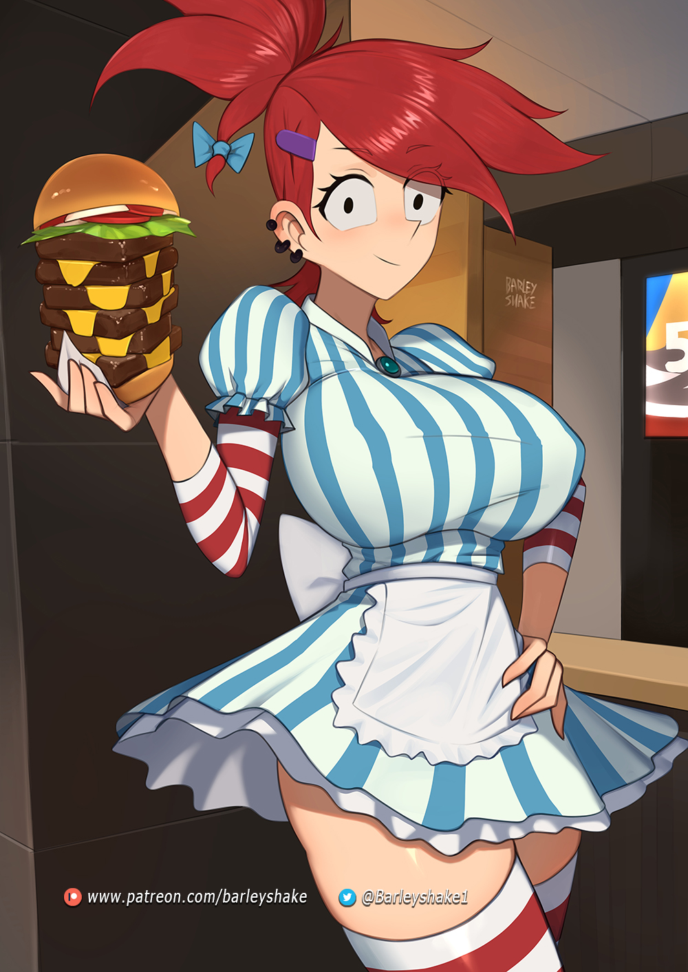 Barleyshake on Twitter: "Frankie Foster cosplay as Wendy's :3 https://t.co/QZwXcMxNco" / Twitter