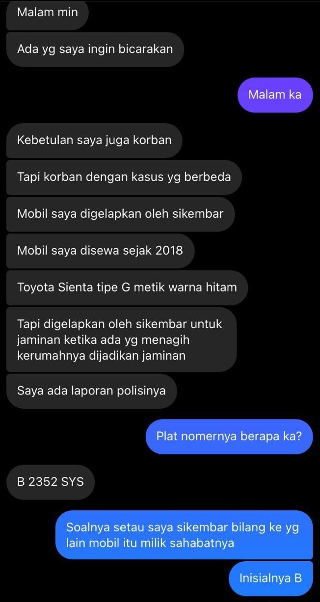 Mazzini on Twitter: "Update. Rihana Rihani gak cuma nipu soal iPhone senilai 35 M tapi juga ...
