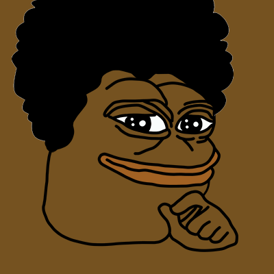 Pepe With Afro