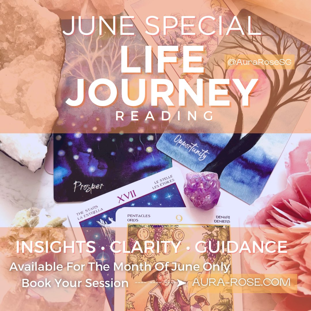 Aura Rose Guidance on Twitter: "RT @AuraRoseSG: Only 2 bookings left available for personal ...