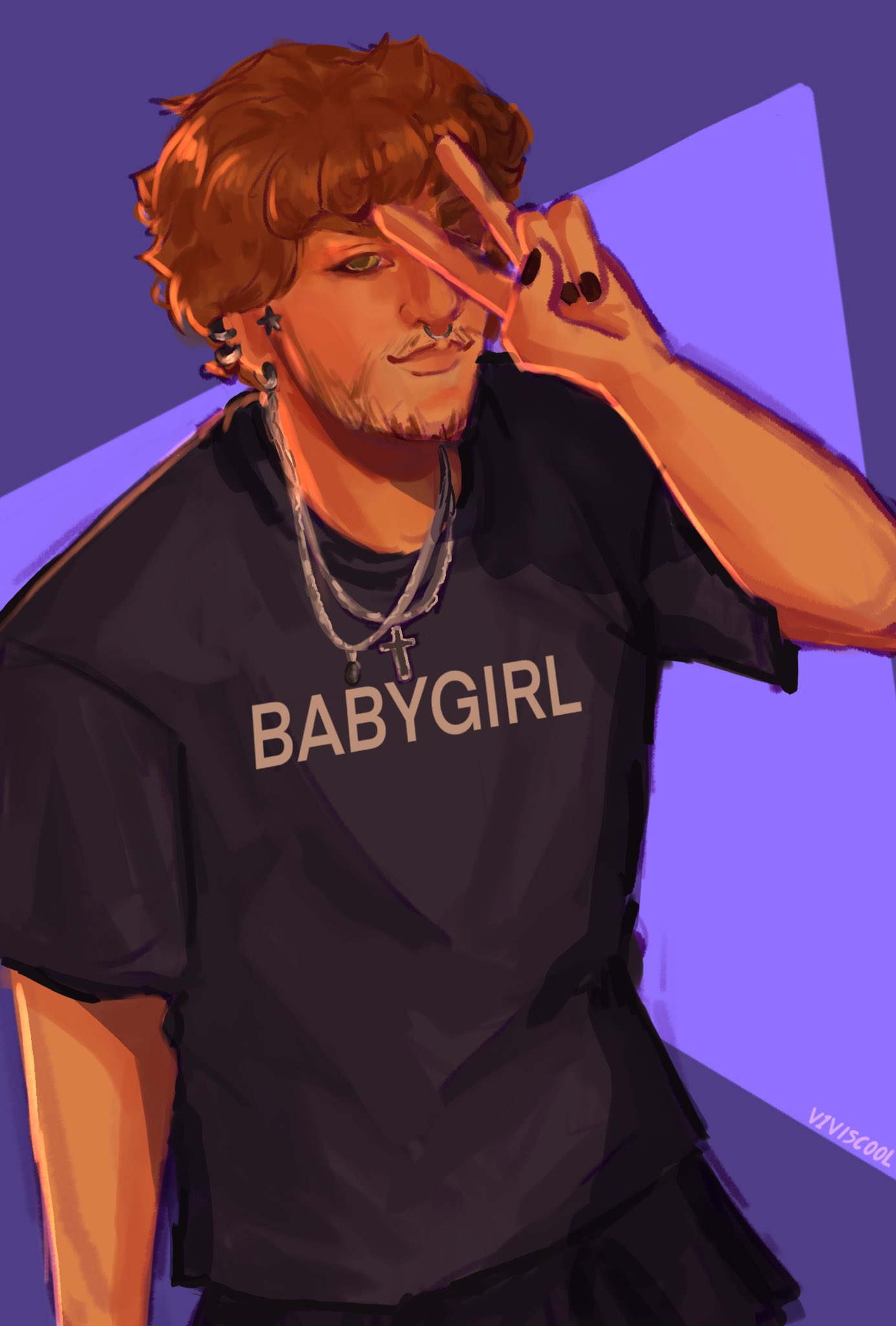 vivian 1:55! SAW LOVEJOY!!! 📌 COMMS OPEN on Twitter: "🎶 fell in love with an emo boy 🎶 congrats ...