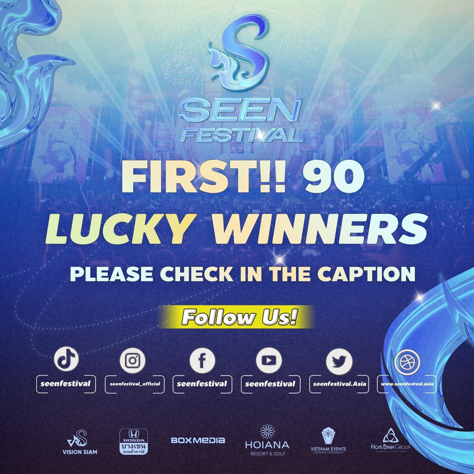 Vision Siam Official on Twitter: " THE WINNER LIST IS ANNOUNCED 📱Via FB/IG : VisionSiam 🏆 ...