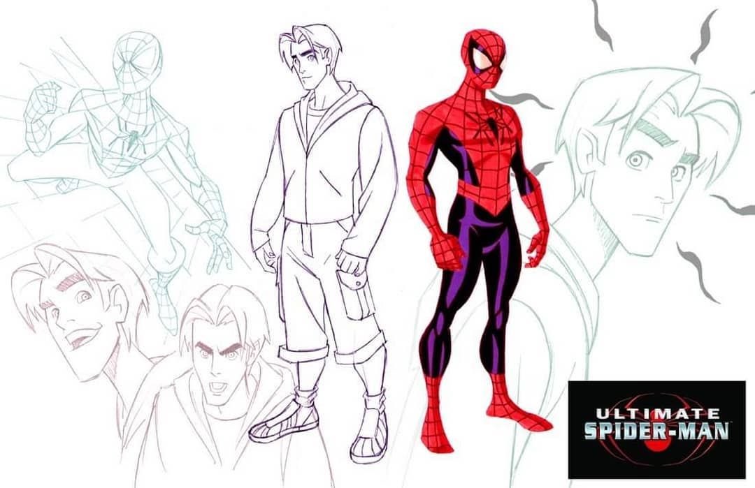 Ultimate Spider Man Concept Art