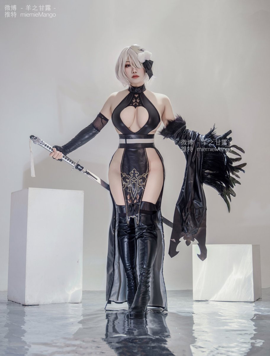 羊之甘露 on Twitter: "#2B #NierAutomata #ニーアオートマタ #cosplayer 『 私の名前は2 B、ヨルハ部隊、2号b型機種として運用されている 』 2B ...