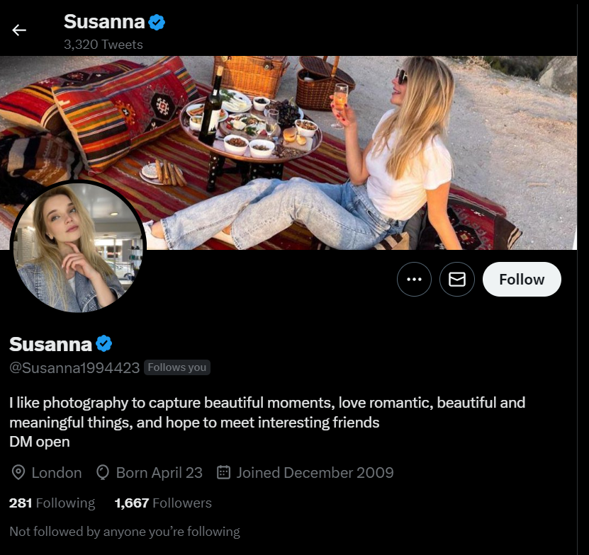 Abram Chart on Twitter: "النصابين على تويتر اتطوروا هتلاقي مثال البنت دى والله اعلم هى بنت ولا ...