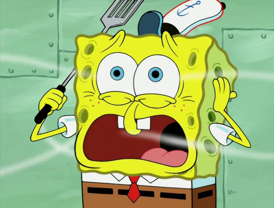 Spongebob Scared Face