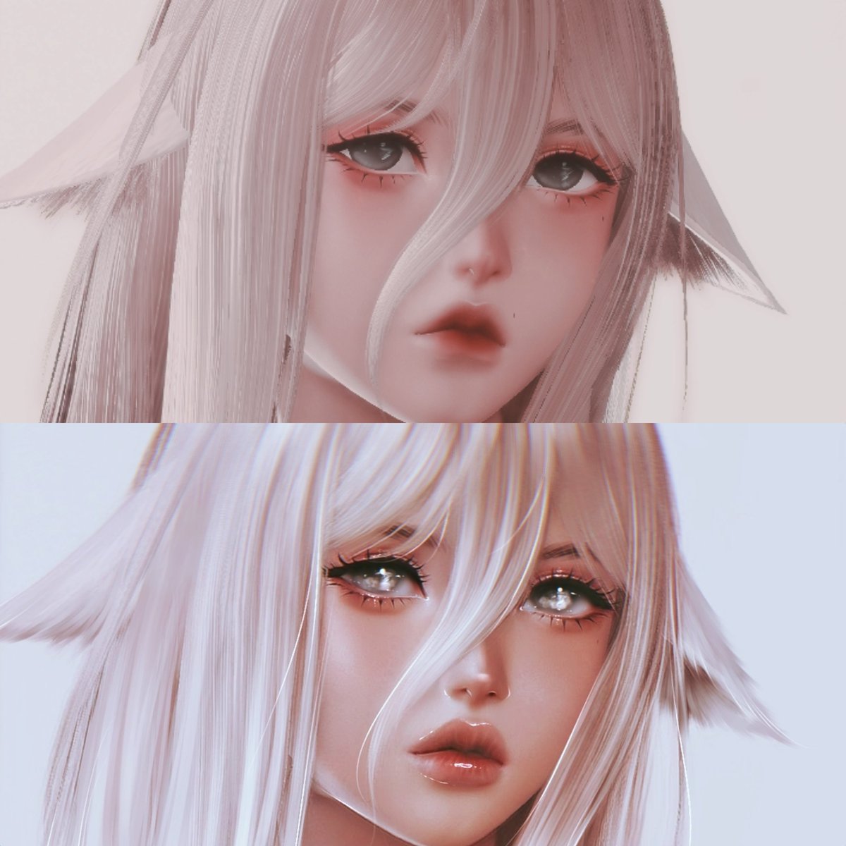 Cinnamon (Commissions are wip) on Twitter: "Before and after edit 🤍"