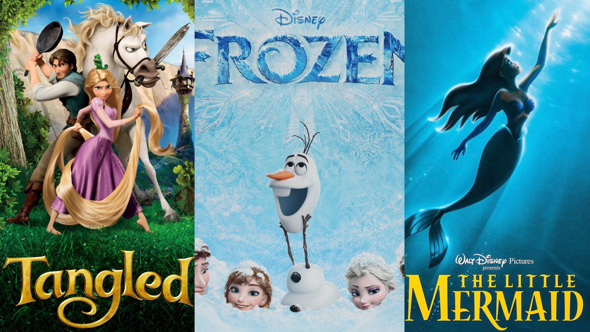 Rapunzel And Flynn In Frozen Movie