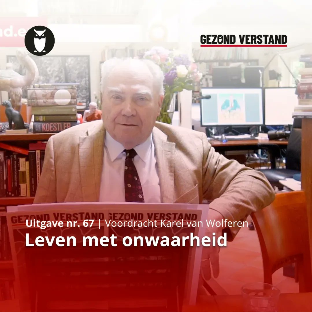 Gezond Verstand Magazine on Twitter: "🚨 Nieuwe video! "Leven met onwaarheid" de nieuwe ...