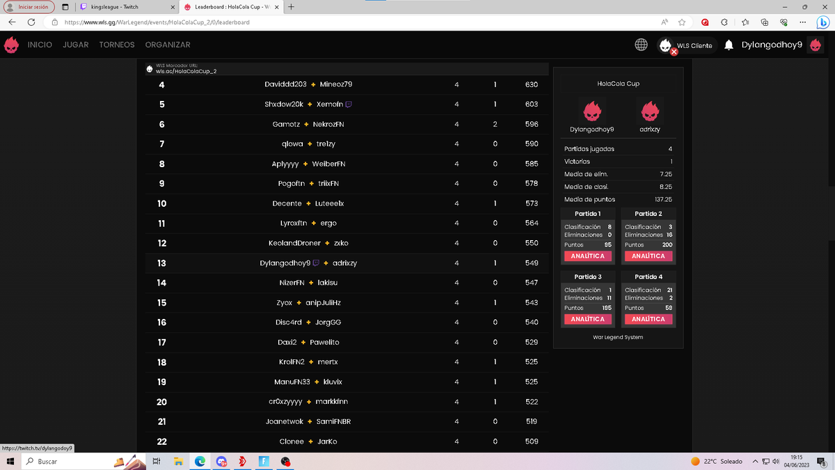 Dylangodoy9 on Twitter: "TOP 13 CLASSIC LETS FUCKING GOOO NOT QUALED @suja_gg"